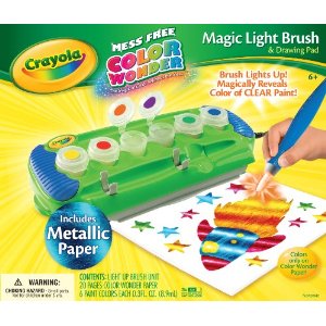 *HOT* Crayola Color Wonder Magic Light Brush with Metallic Paper $13 ...