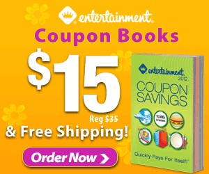 *HOT* MONEYMAKER! Entertainment Books only $15 {orig. $35! $1000's of ...