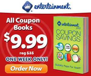 LIMITED TIME! Entertainment Books only $9.99 {money maker: $1000's of ...