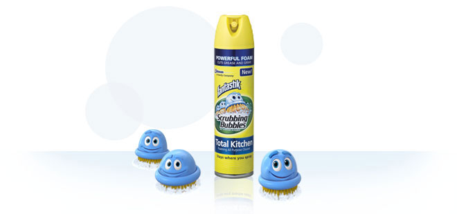 FREE Full-size Scrubbing Bubbles Kitchen Foaming All Purpose Cleaner ...
