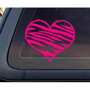 Cute Heart Car Decal only $1.44 shipped on Amazon!