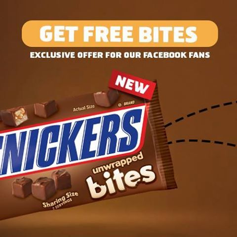 FREE Snickers Bites - Coupons and Freebies Mom