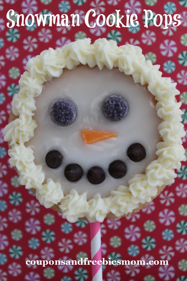 Snowman Cookie Pops - Coupons and Freebies Mom