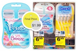 Venus Disposable Razors Only $1.99 at Rite Aid! - Coupons and Freebies Mom