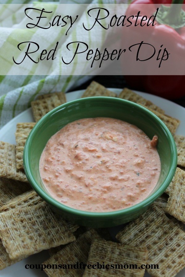 Easy Roasted Red Pepper Dip - Coupons and Freebies Mom