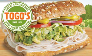 FREE Turkey & Avocado Sandwich at Togo’s on 7/24! - Coupons and ...