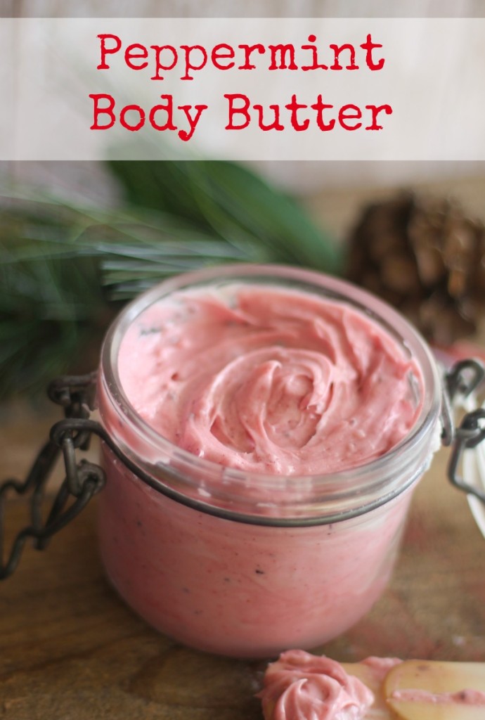 Homemade Peppermint Body Butter Homemade Peppermint Body Butter